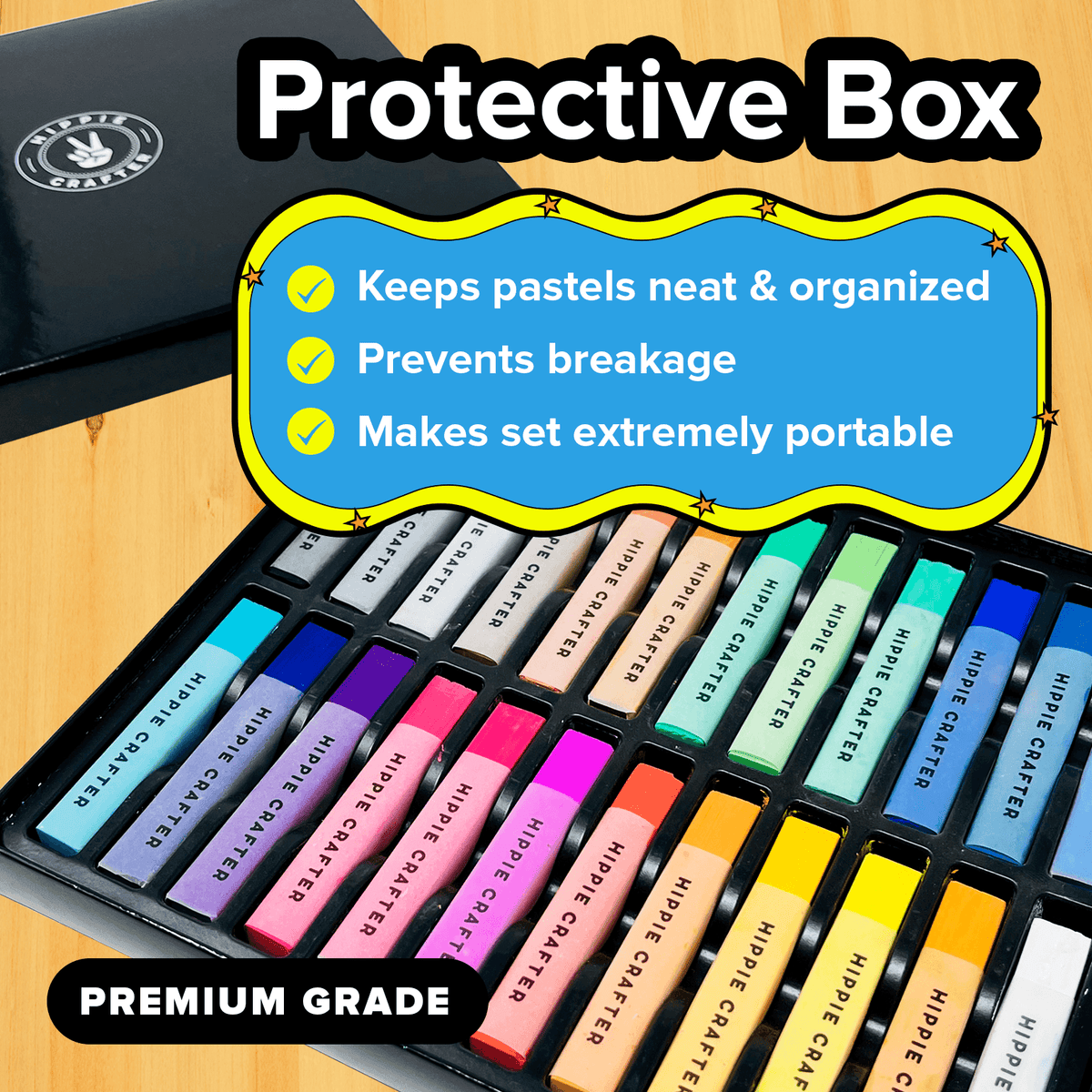 Soft Chalk Pastels 24 Pc – Hippie Crafter