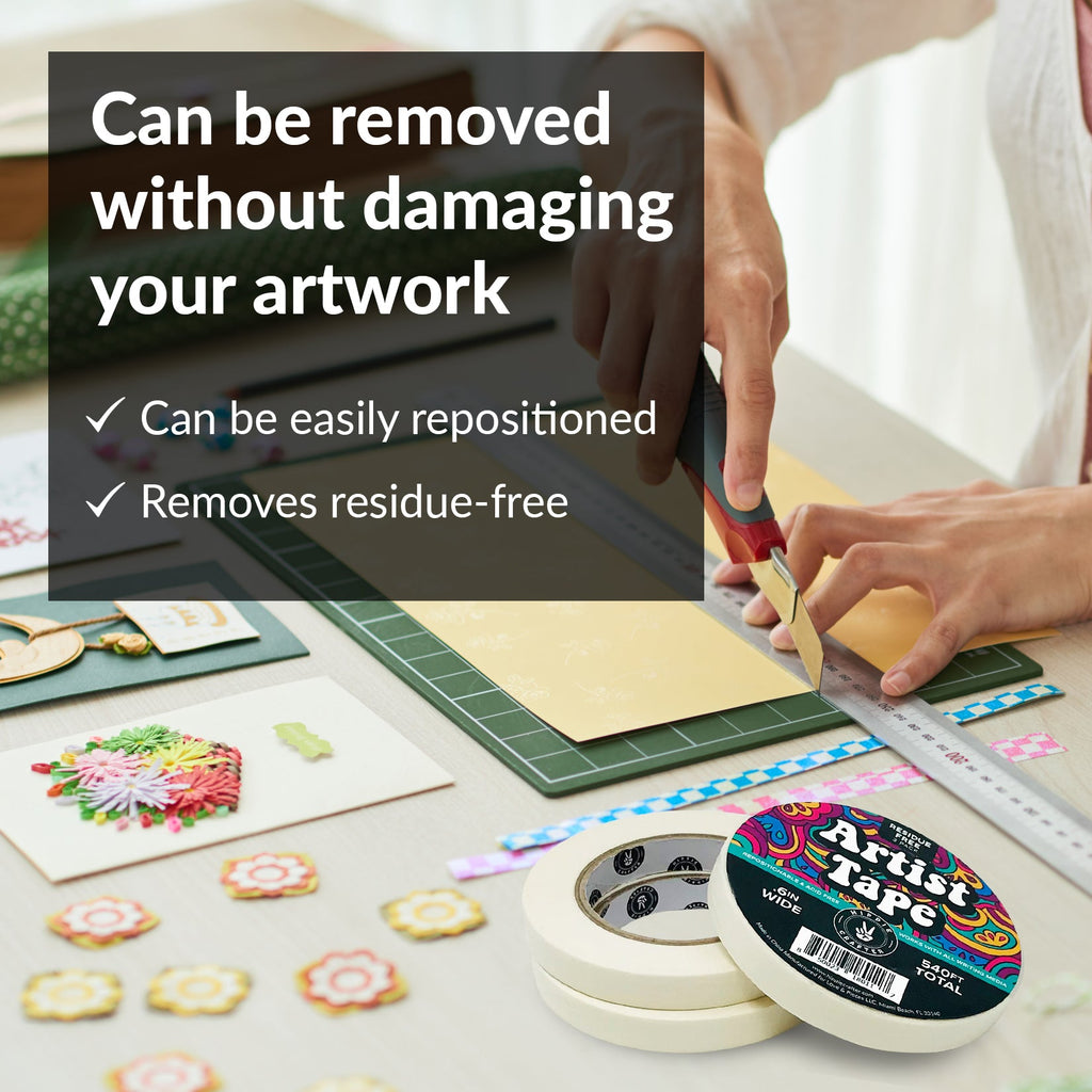 3PK Artist Tape – Hippie Crafter