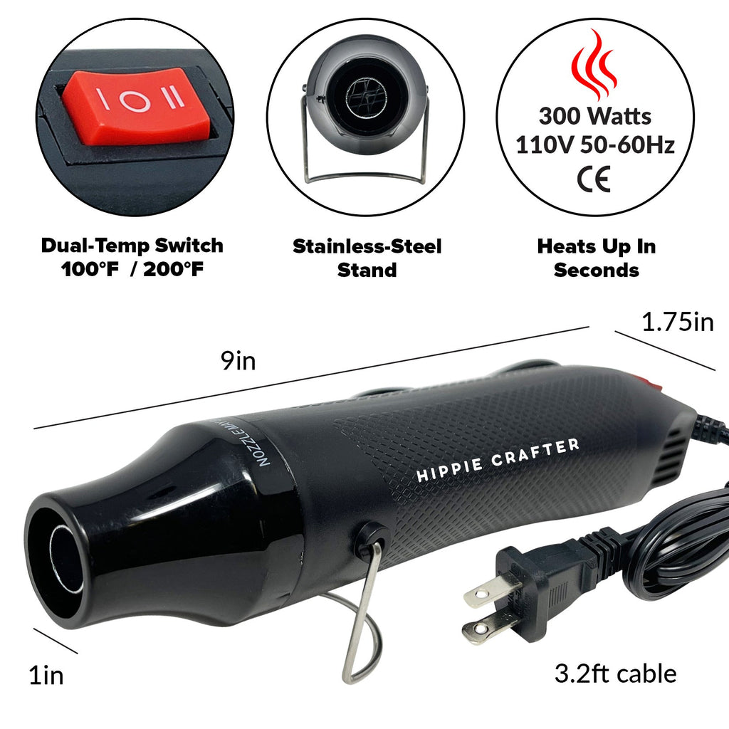 2 Speed Heat Gun – Hippie Crafter