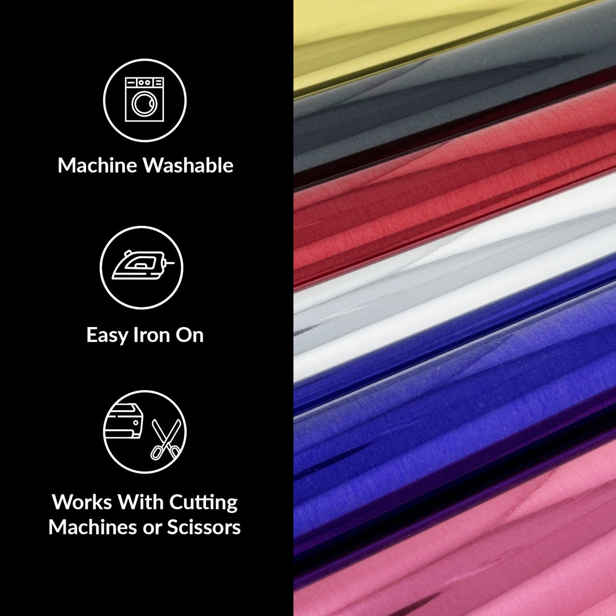 Metallic Heat Transfer Vinyl – Hippie Crafter